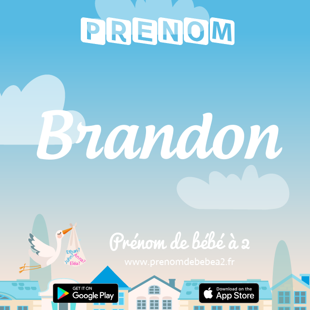 Prénom Brandon : Signification, origine, popularité